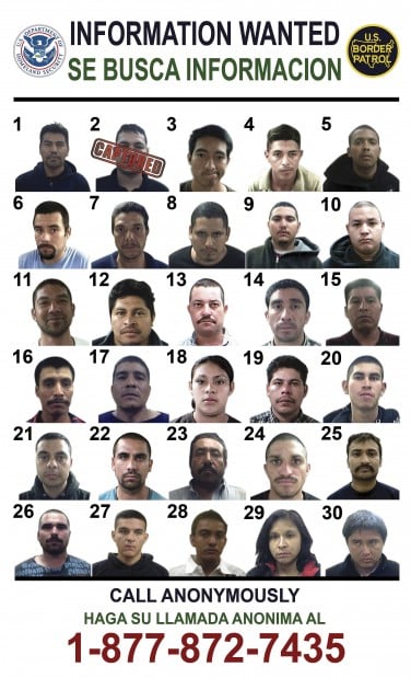 Border Patrol using mug-shot fliers in effort to fight smuggling