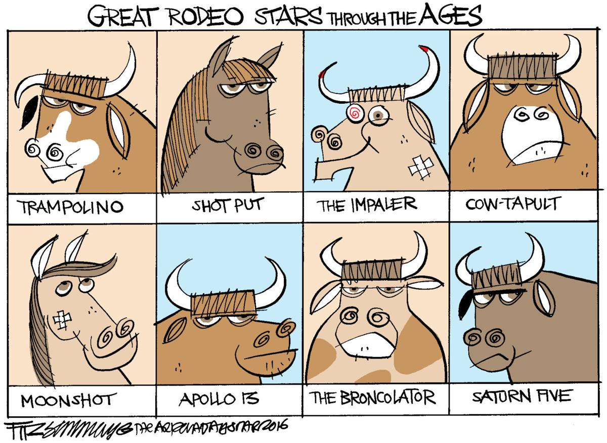 Fitzsimmons' Rodeo Cartoons