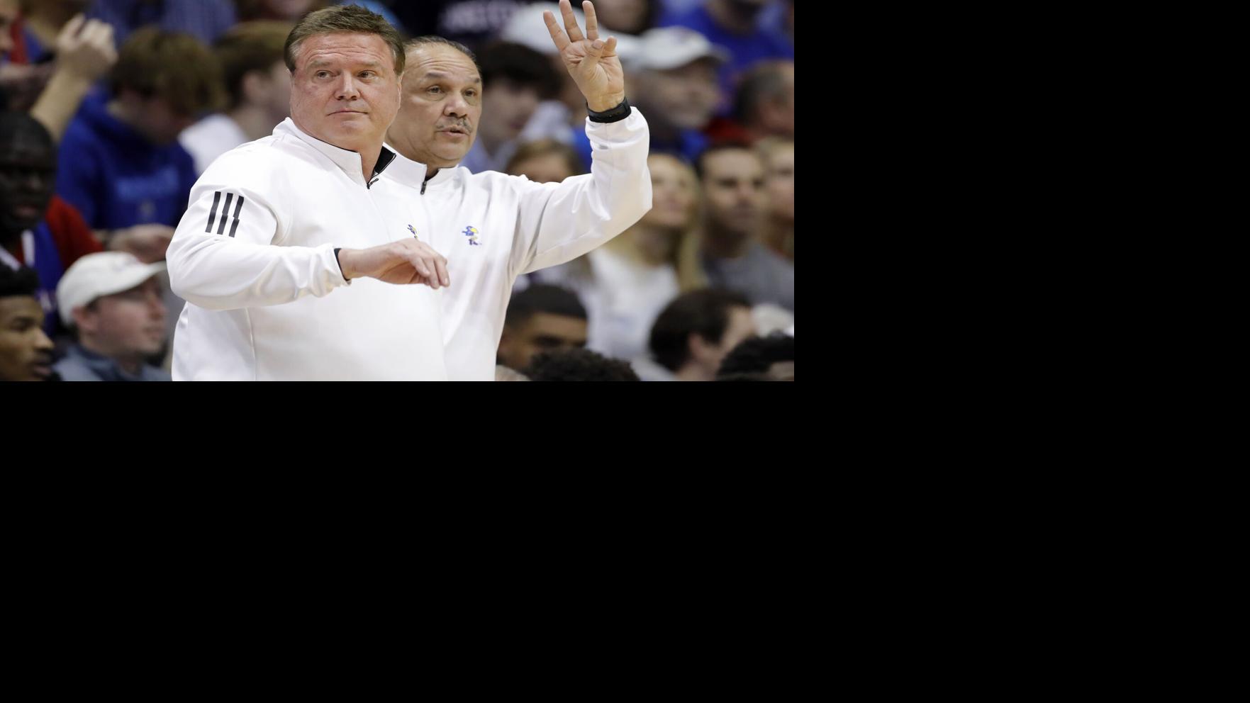 Kansas' Self feels good after scare, plans to keep coaching | College ...