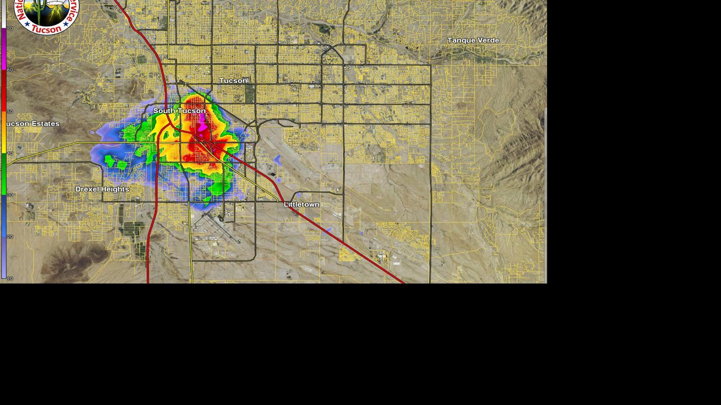 Monsoon storms have arrived to Tucson area