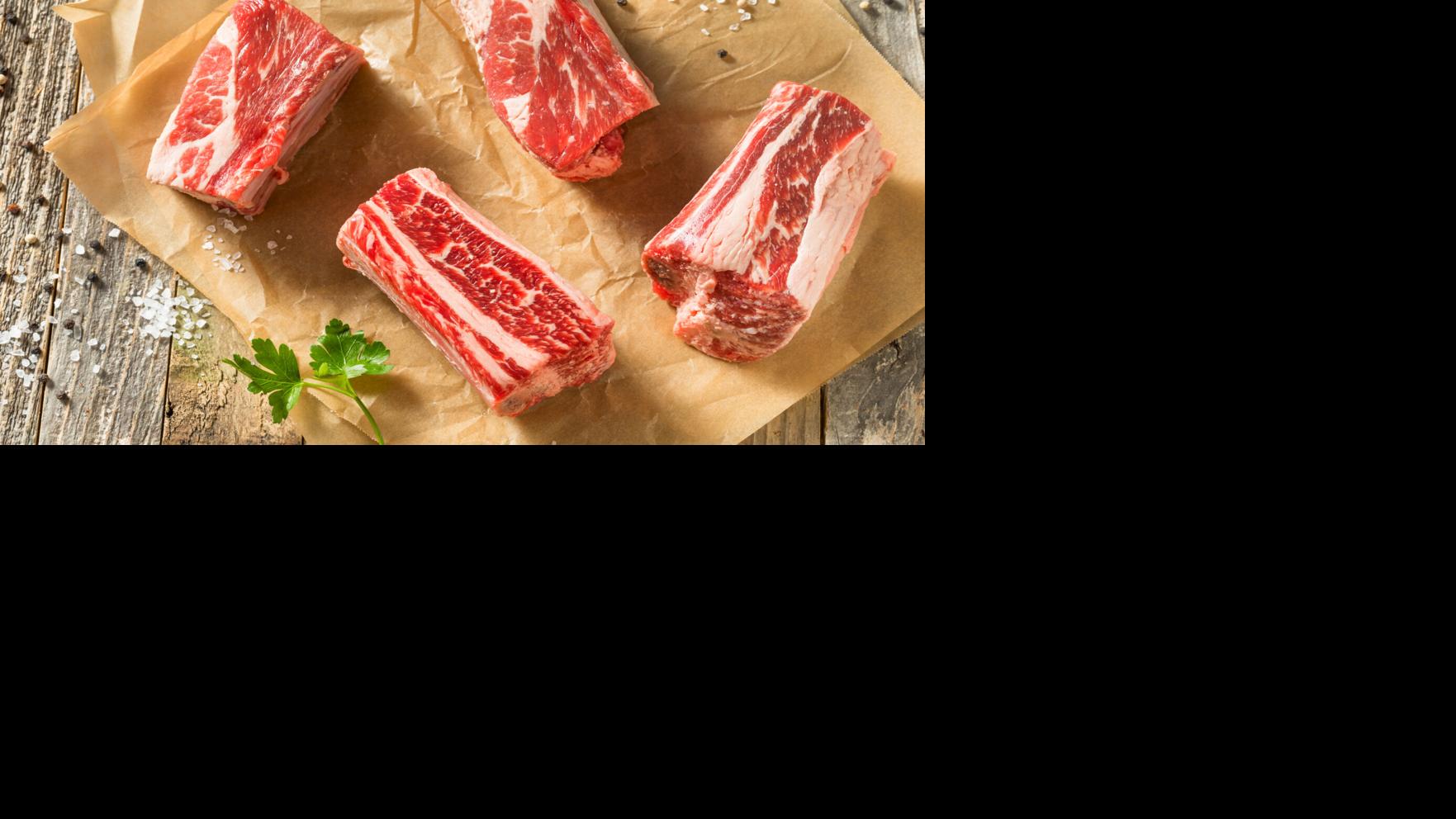 Beef short ribs in a faux mole are easy to make