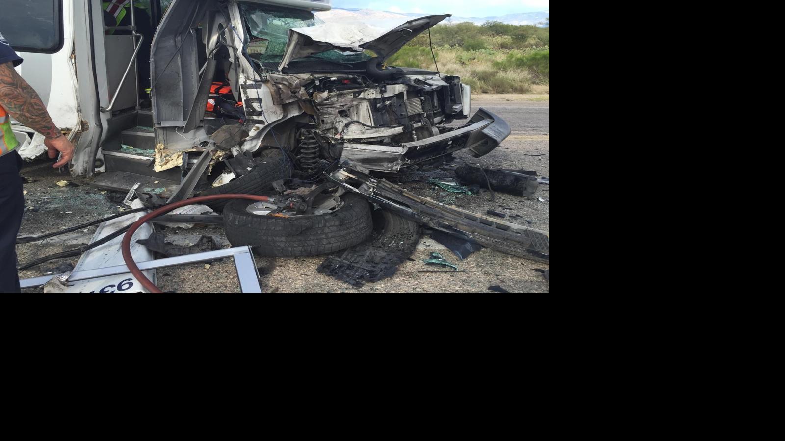 7 seriously injured in crash on Tucson's southeast side