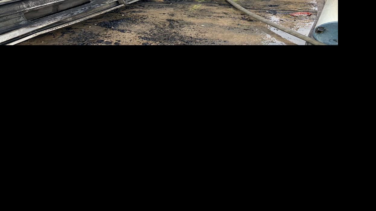 Melted, live electric line creates challenge in fighting house fire