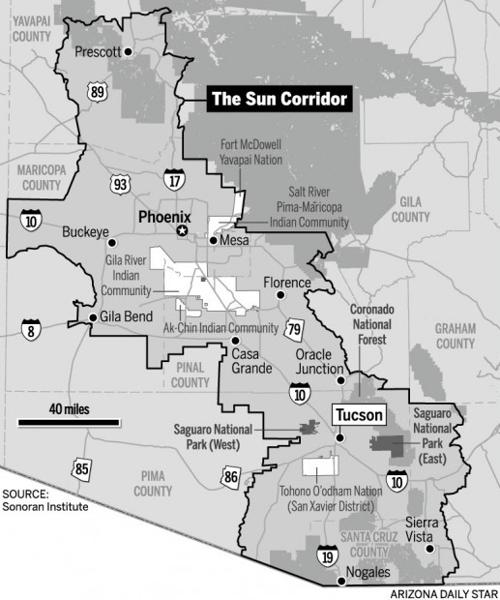 Imagine Tucson in the 'Sun Corridor'