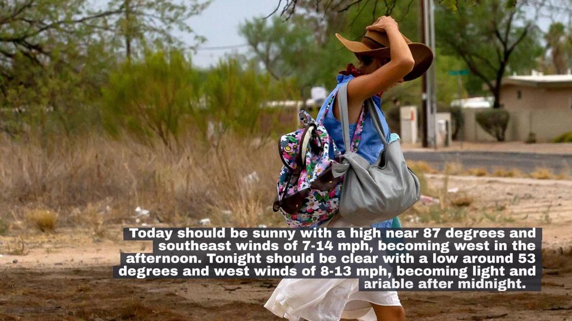 Tucson weather forecast for April 18 | Local news | tucson.com