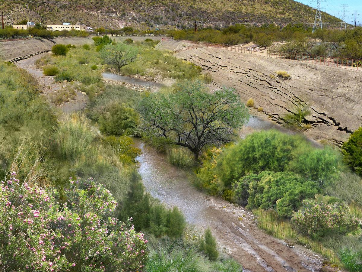 A 'dead' portion of Tucson's Santa Cruz River will flow again — for ...