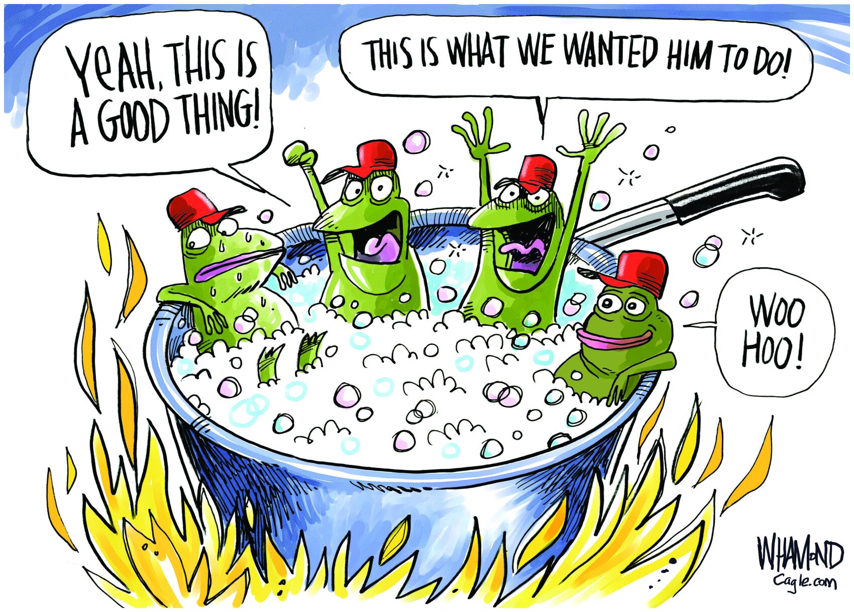 ANOTHER VIEW | Dave Whamond | Cagle Cartoons