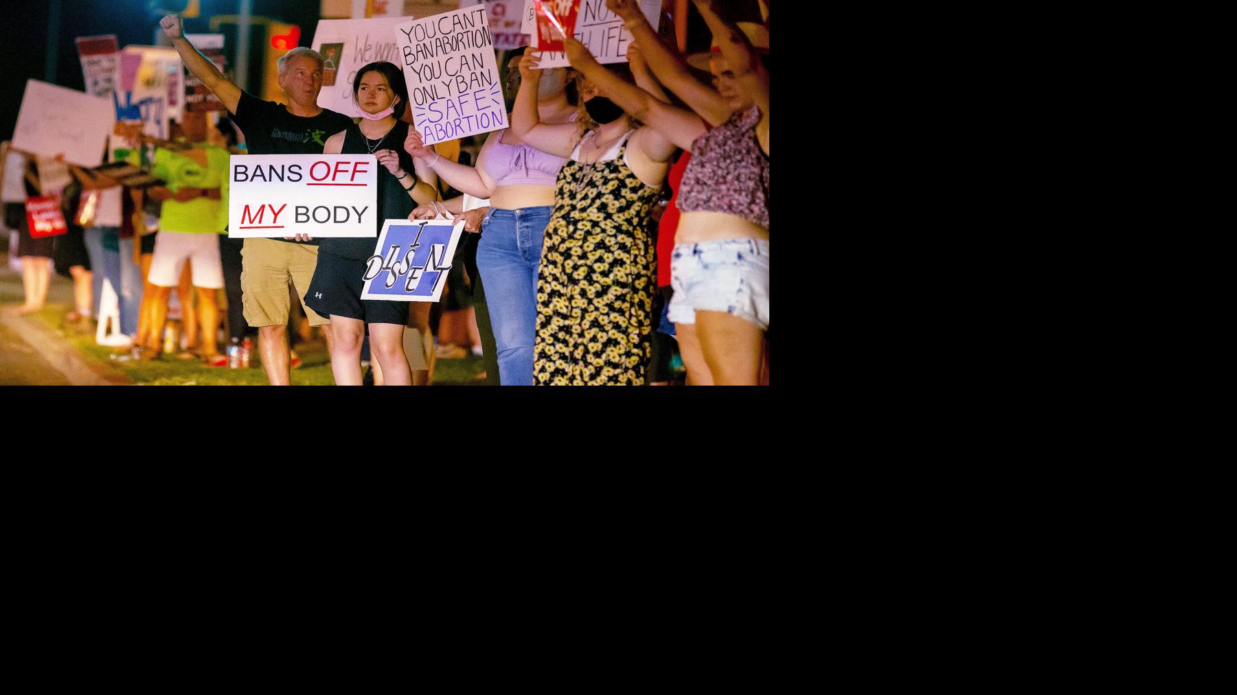 Photos: Protests in Tucson after U.S. Supreme Court overturns Roe v. Wade