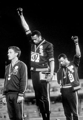 Olympic salute an enduring gesture