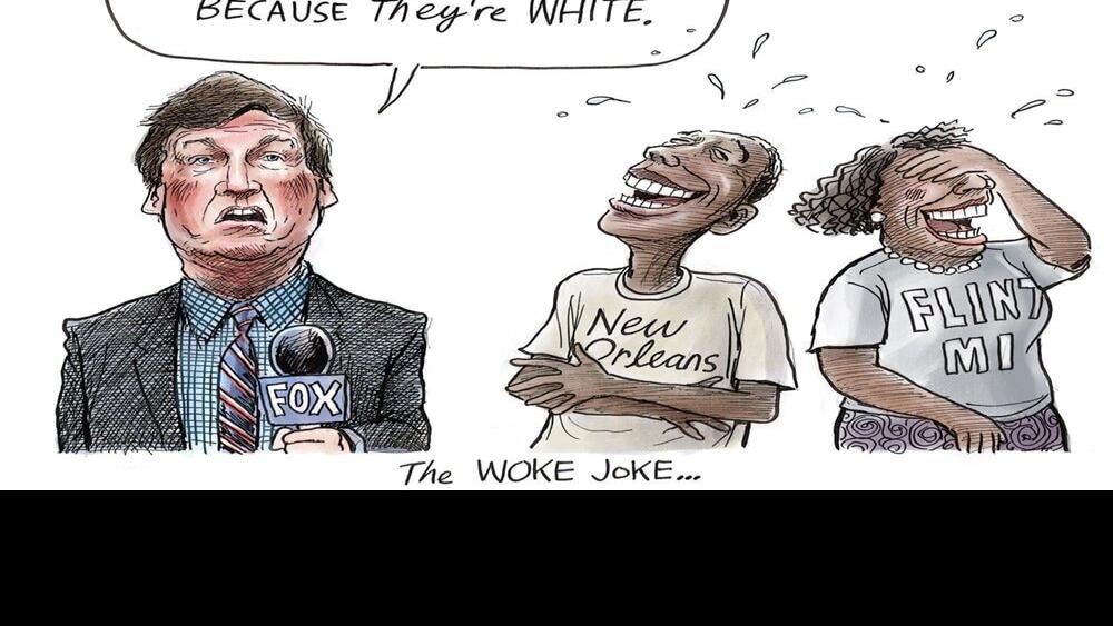 Adam Zyglis: Woke joke