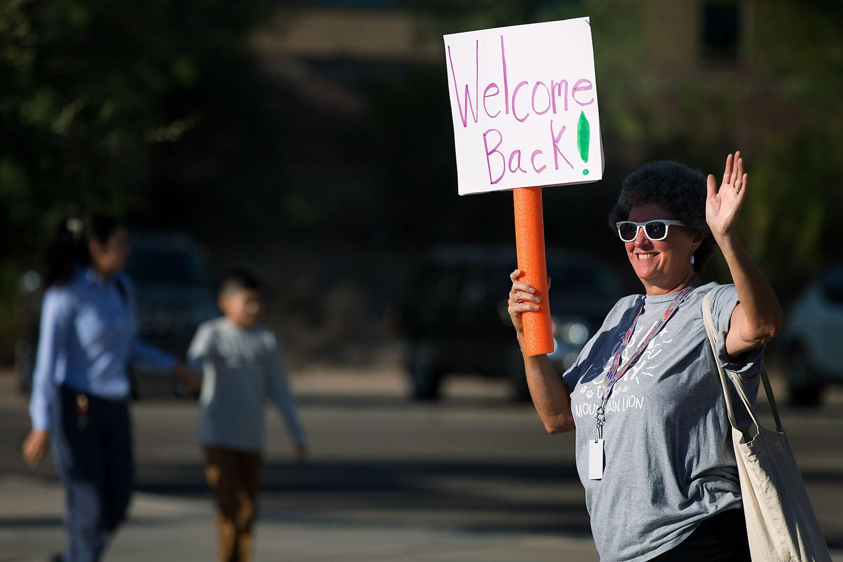 Photos: First day of school at Ocotillo Ridge Elementary School and ...