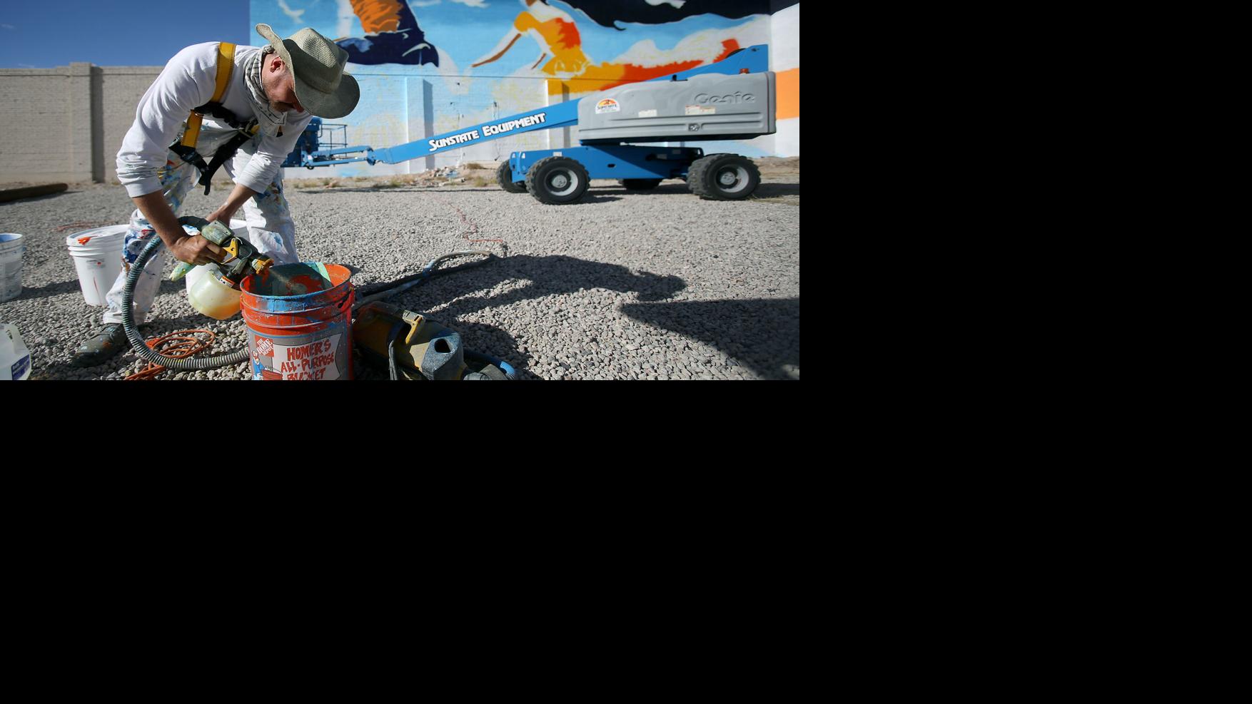 These are Joe Pagac's favorite murals he's created in Tucson