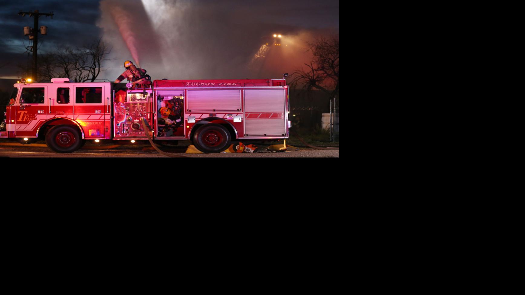 Photos: Structure fire near Grant/Stone, Tucson | Local news | tucson.com