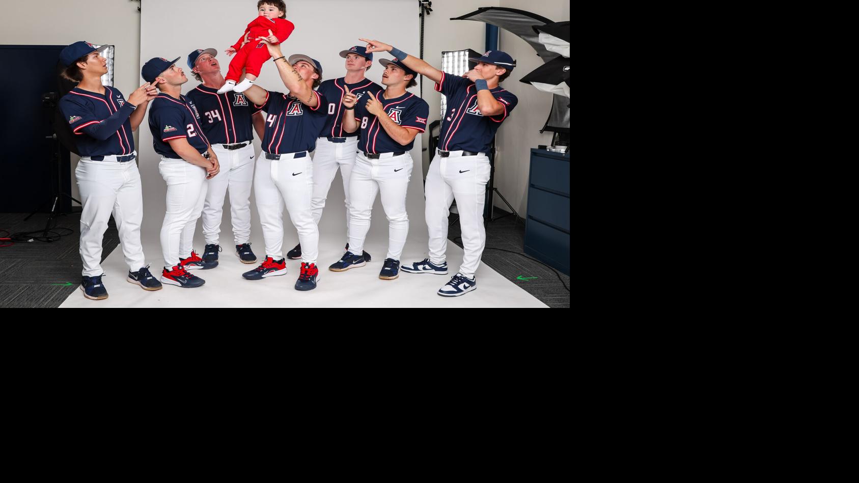 Arizona baseball’s littlest star, Baby G, steals hearts