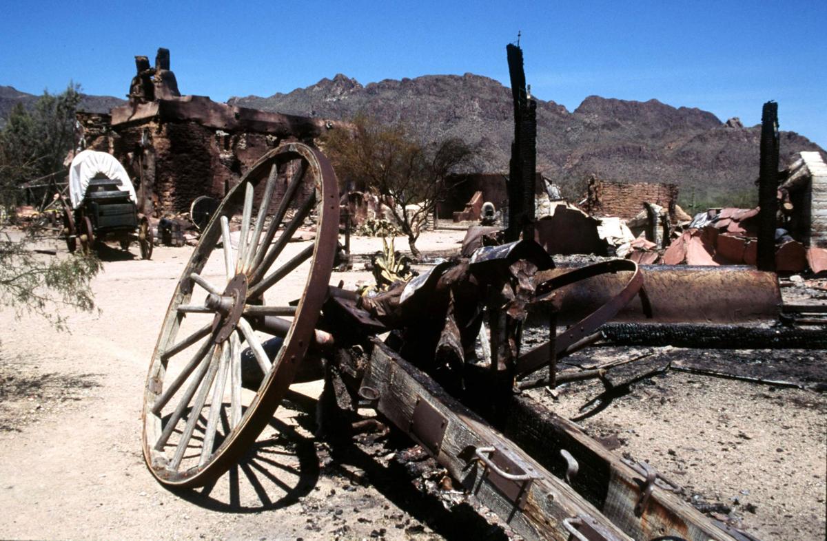 Photos: The devastating 1995 fire at Old Tucson