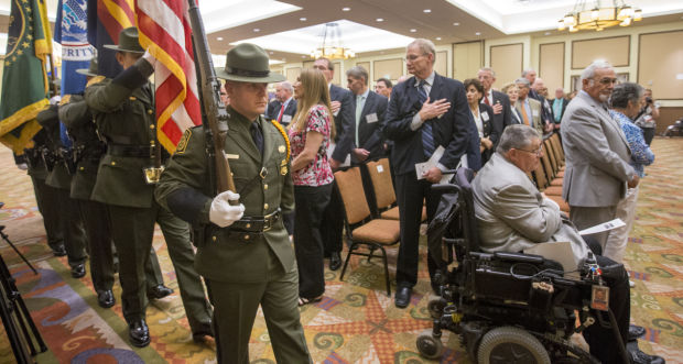 Photos: Giffords and Barber attend Yuma's John M. Roll U.S. Courthouse ...