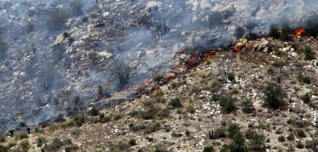 Photos: Fire on Mount Lemmon