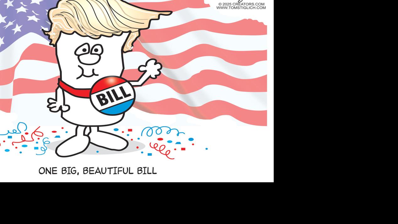 21 big, beautiful cartoons about Trump's bill