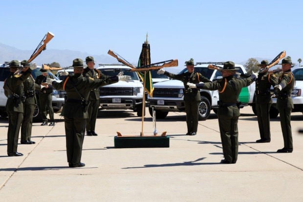 Tucson sector border patrol wins honor guard competition
