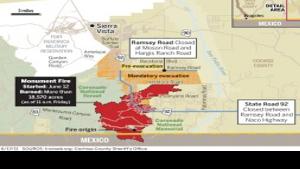 Fort Huachuca blaze was sparked by bulldozer | Wildfire | tucson.com