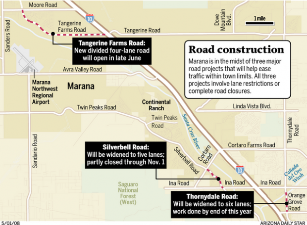 Marana road work update
