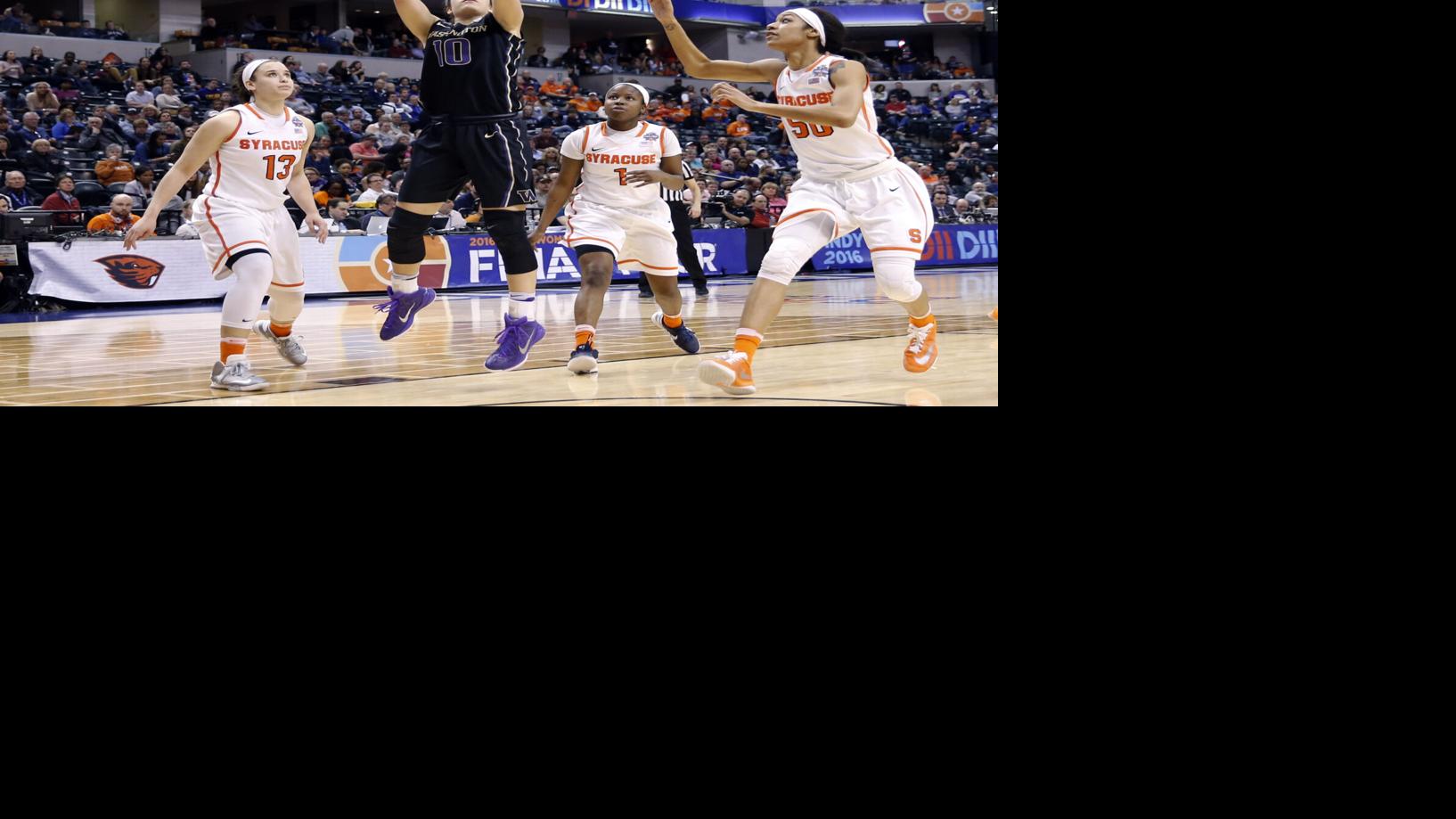 Kelsey Plum, Brianna Butler, Alexis Peterson, Briana Day