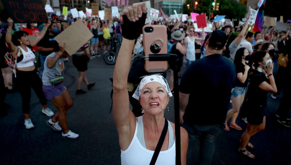 Photos: Protests in Tucson after U.S. Supreme Court overturns Roe v. Wade