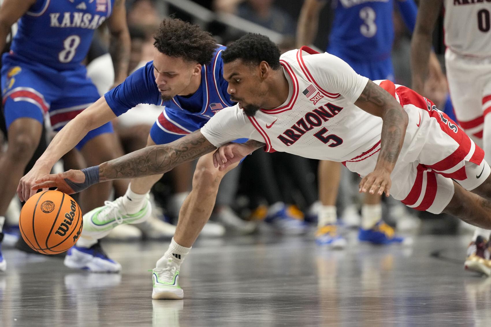 Arizona guard KJ Lewis learning to cope with wrist injury