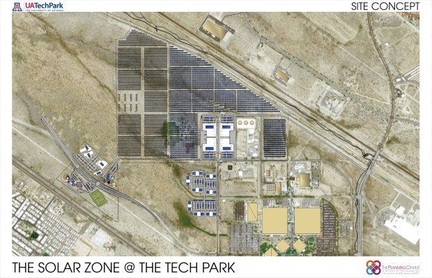 Solar plant to be constructed at UA Tech Park