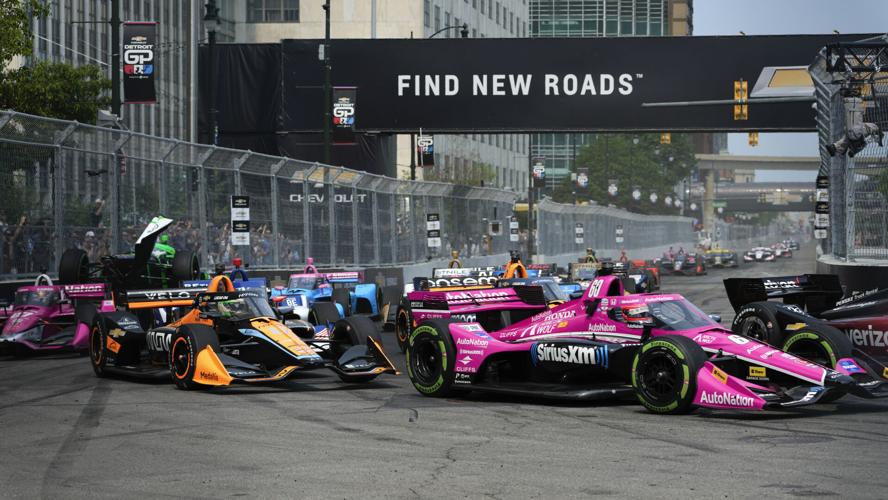 Palou wins Detroit Grand Prix in IndyCar's return to downtown track ...