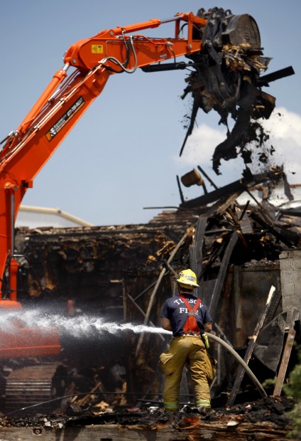 No one found in burnt building