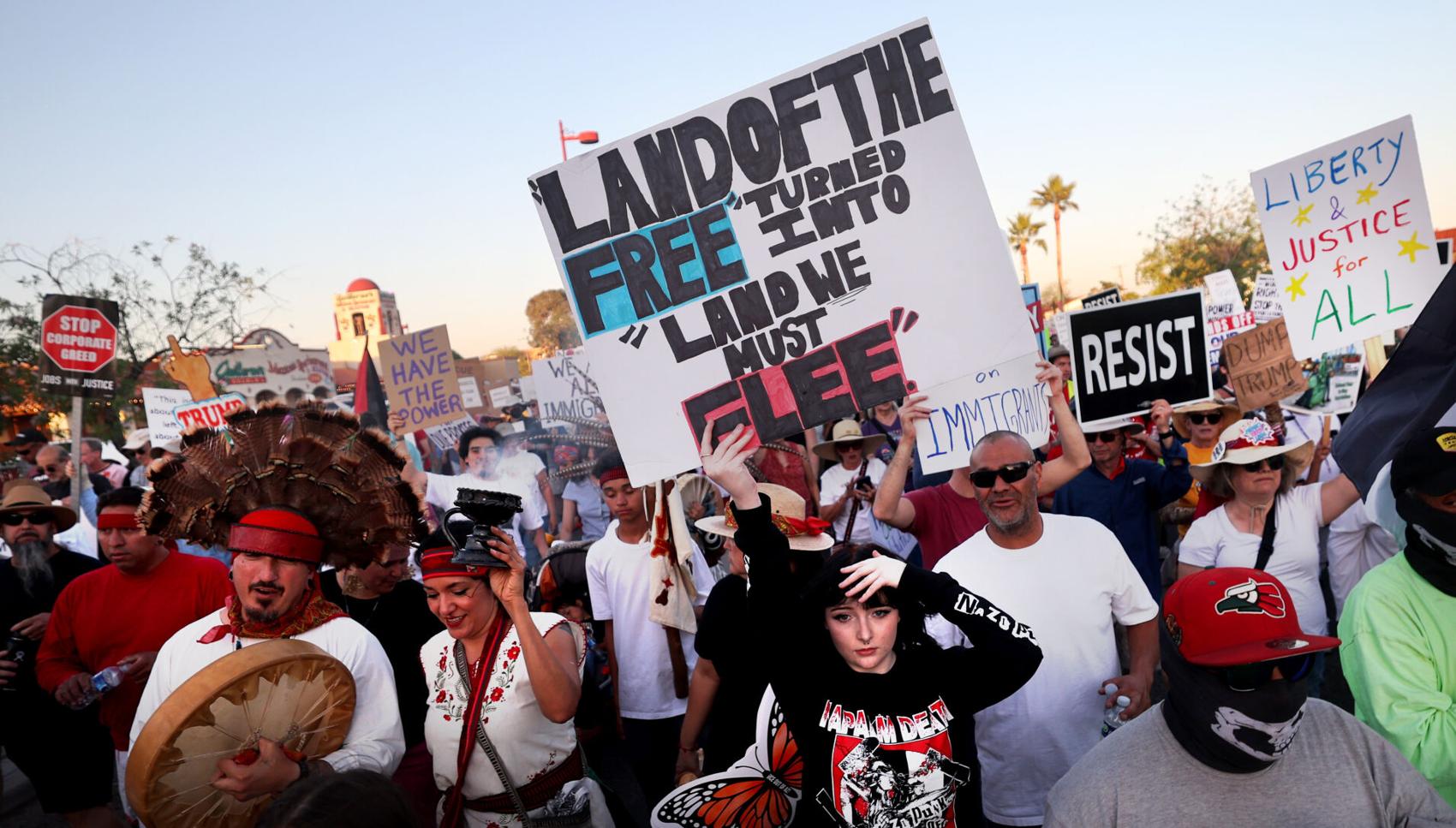 Photos: May Day protest in Tucson draws thousands
