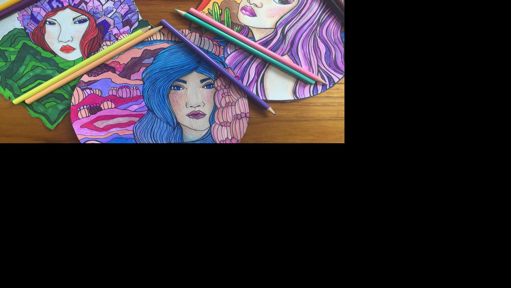 Coloring pro tips from the artist who created this perfect Tucson ...