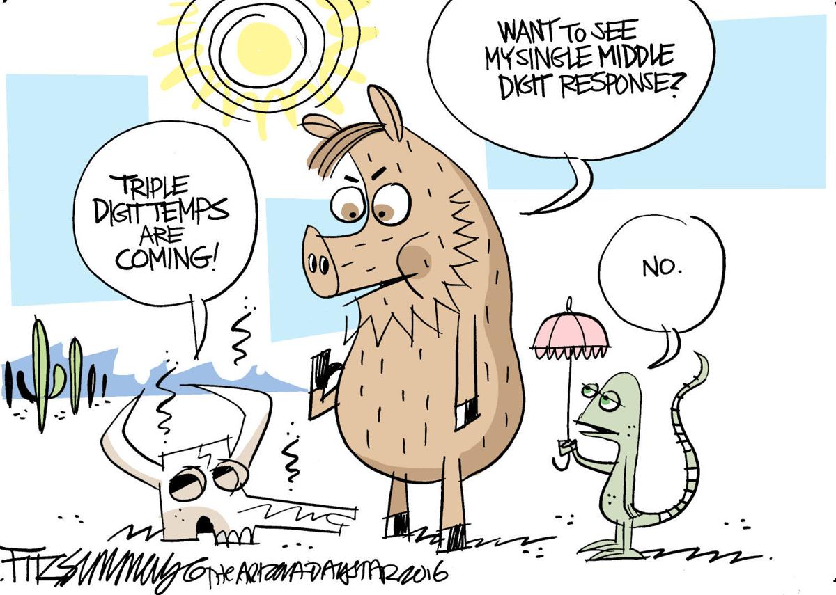 Fitz: Fighting summer heat with humor | Weather | tucson.com