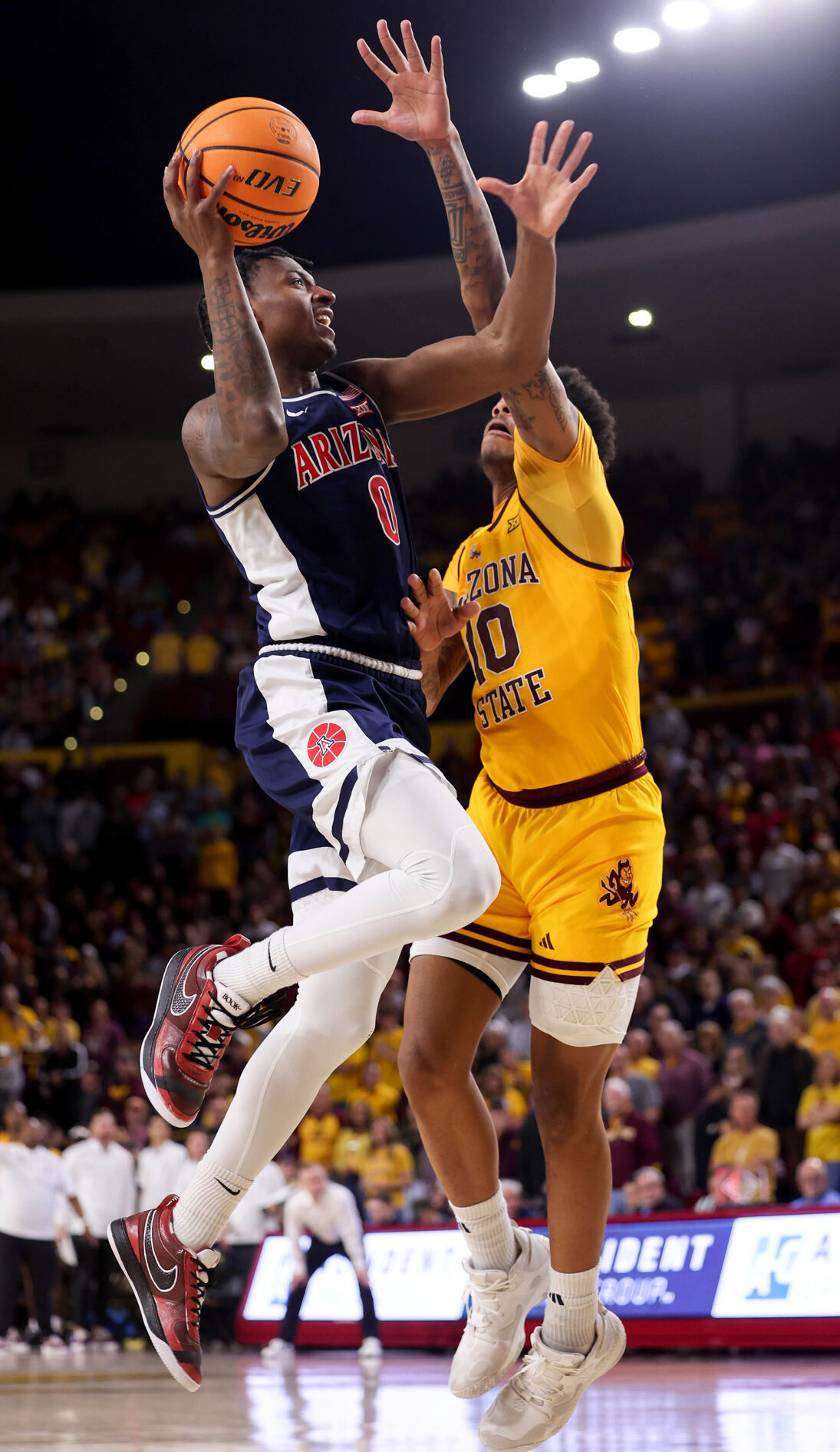 Photos: Arizona beats ASU 81-72 at Desert Financial Arena, men's ...