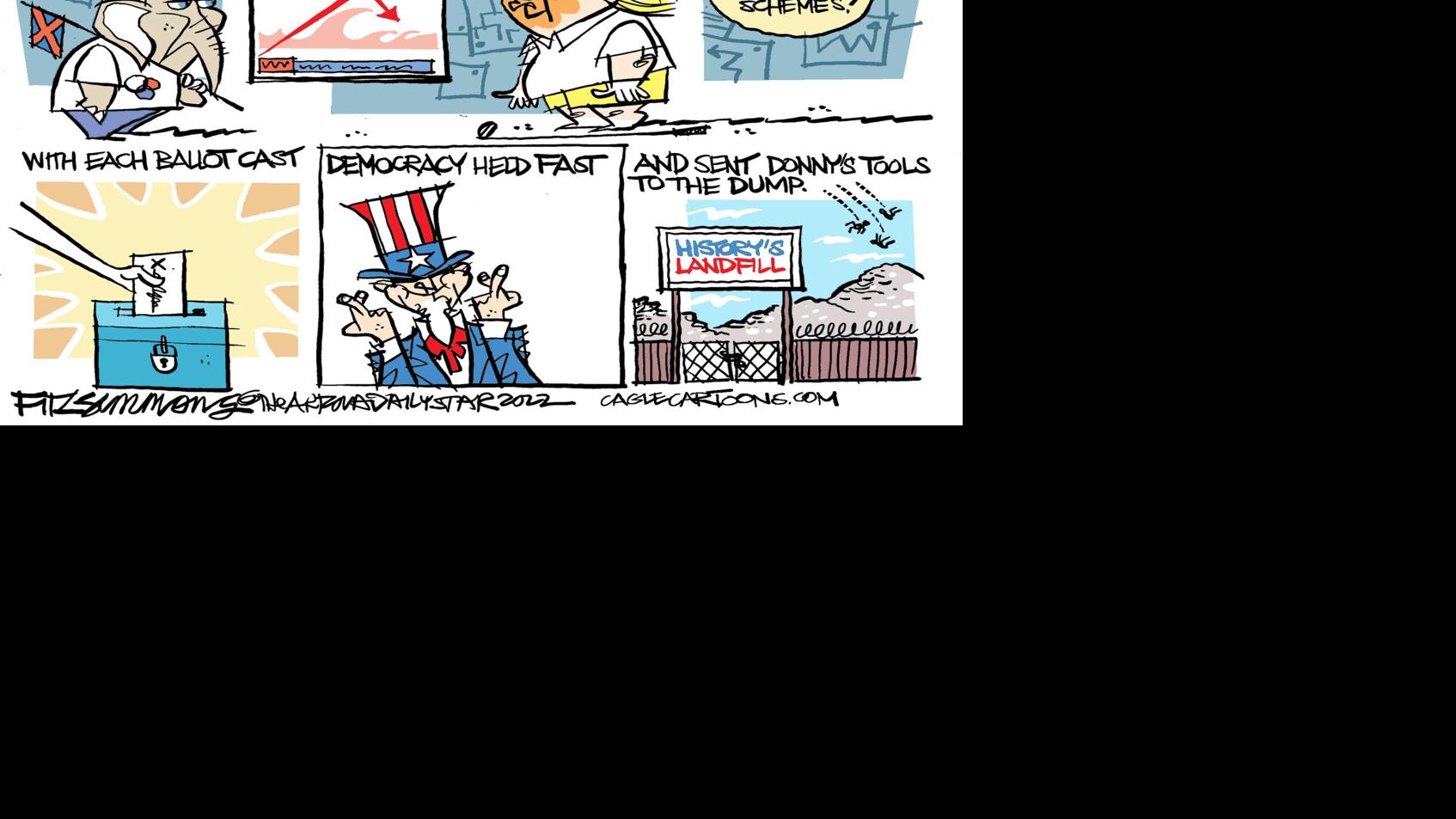 Daily Fitz Cartoon: 2022 Vote