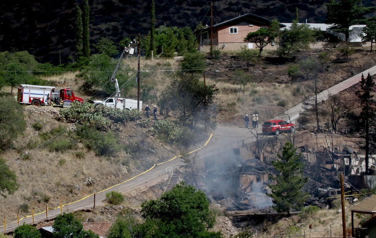 Photos: Wildfire consumes six structures in Bisbee | Local news ...