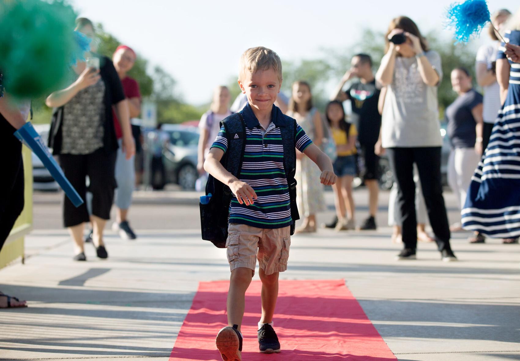 Photos: First day of school at Ocotillo Ridge Elementary School and ...