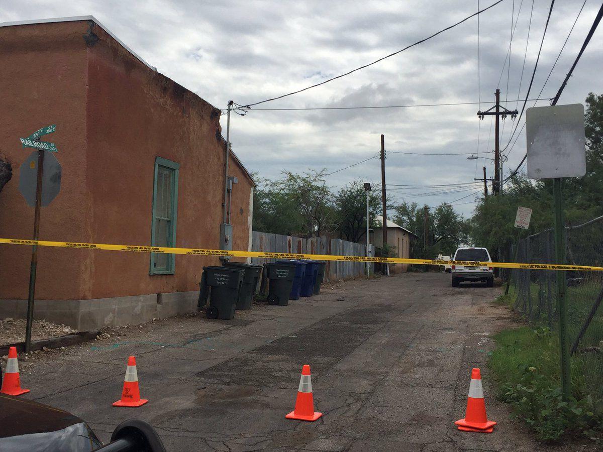 Body found in garbage can downtown, possibly there 1 day Body found in garbage can downtown, possibly there 1 day