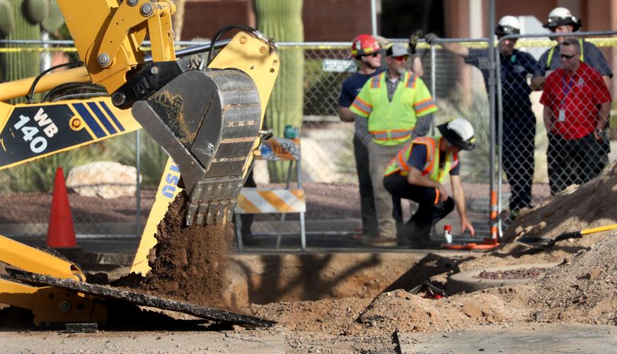 1 person killed Tuesday in trench collapse at Tucson construction site