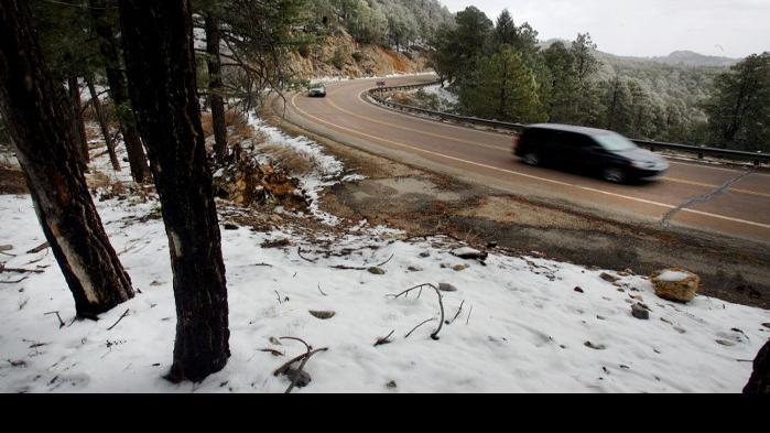 Photos: Snow on Mt. Lemmon