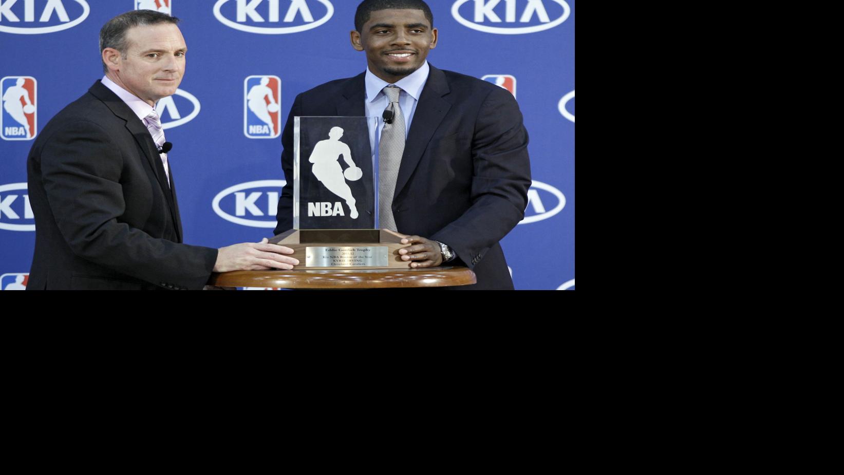 Kyrie Irving won NBA Rookie of the Year