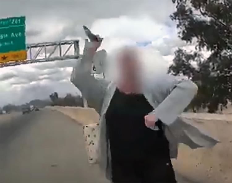 Video shows trooper shooting Tucson woman armed with knife