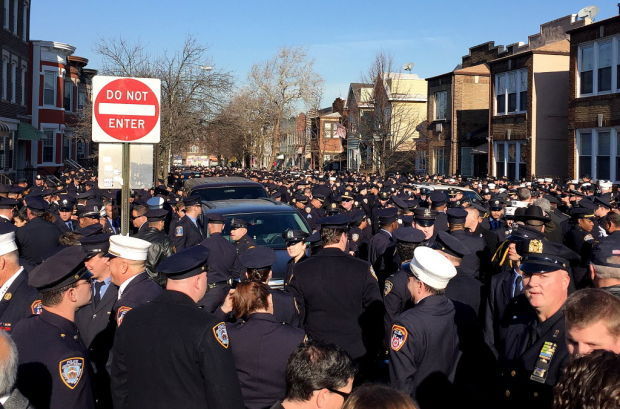 Two Tucson police officers attend NYC funeral
