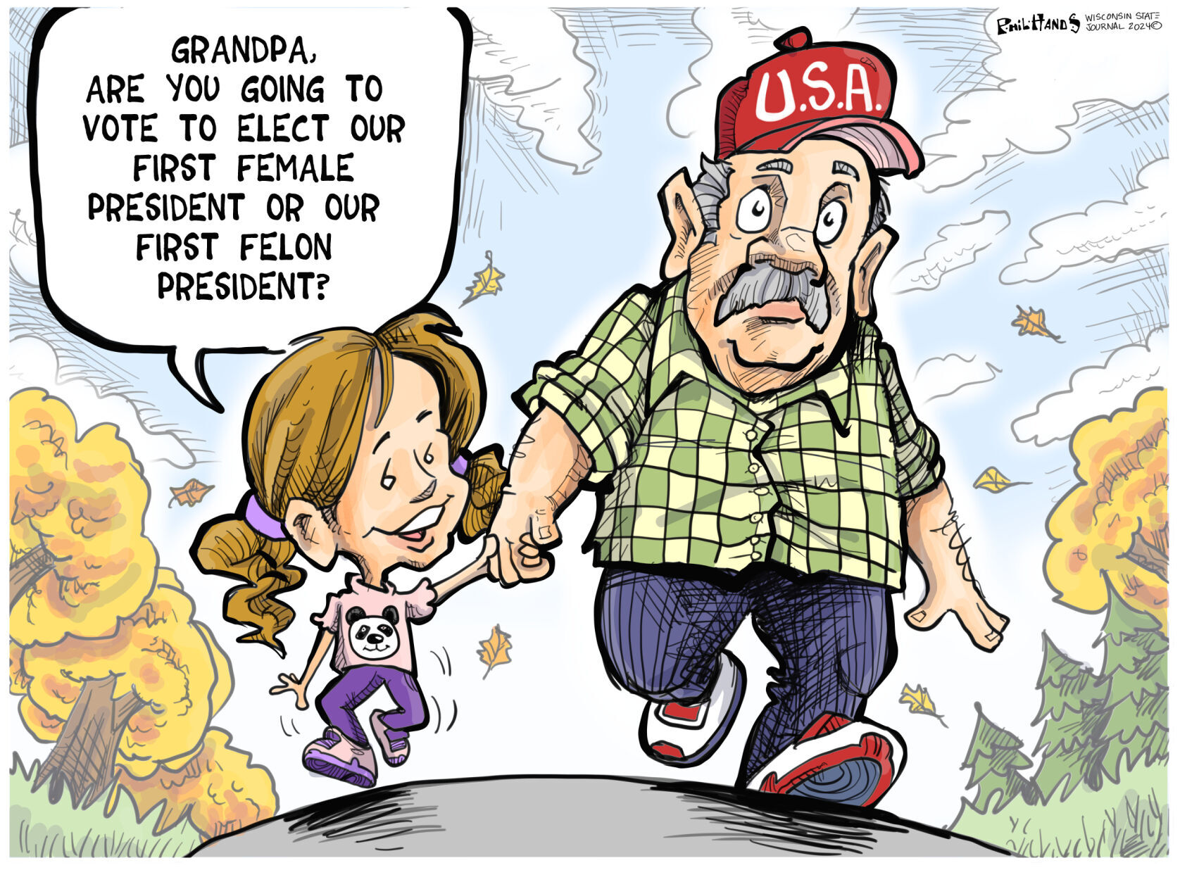68 political cartoons recap the race for president