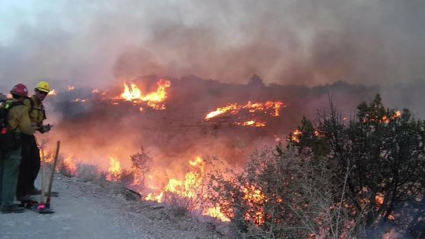 Fire west of Nogales grows to 7,700 acres