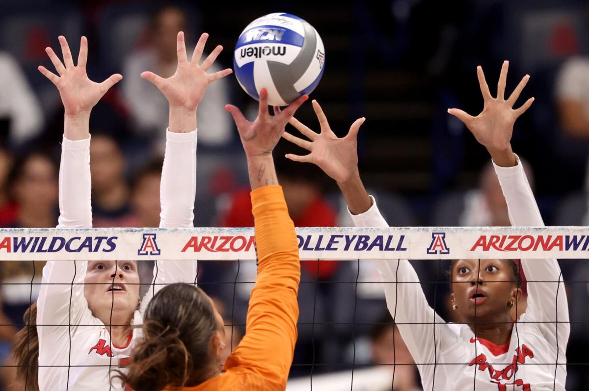 Photos: Arizona volleyball falls three games to one to visiting UTEP