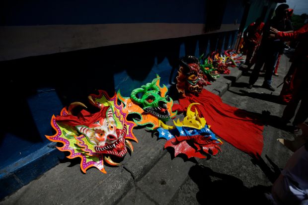 Photos: Dancing Devils in Venezuela