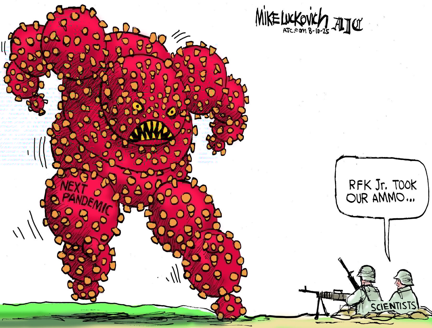 9 political cartoons jab Robert F. Kennedy Jr. on vaccines