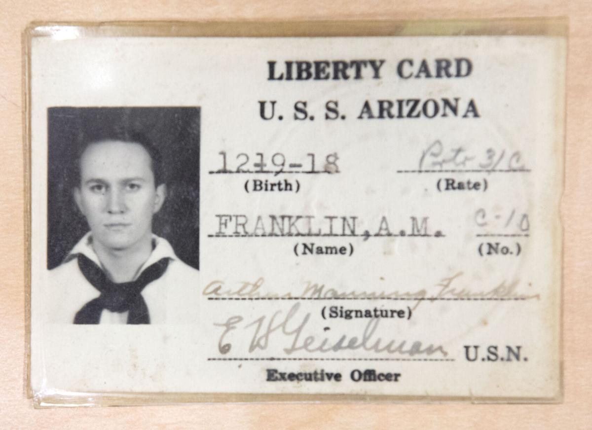 USS Arizona sailor's keepsakes donated to U of A library